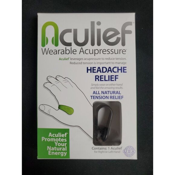 Aculief | Other | Aculief Natural Acupressure Headache Migraine Tension ...